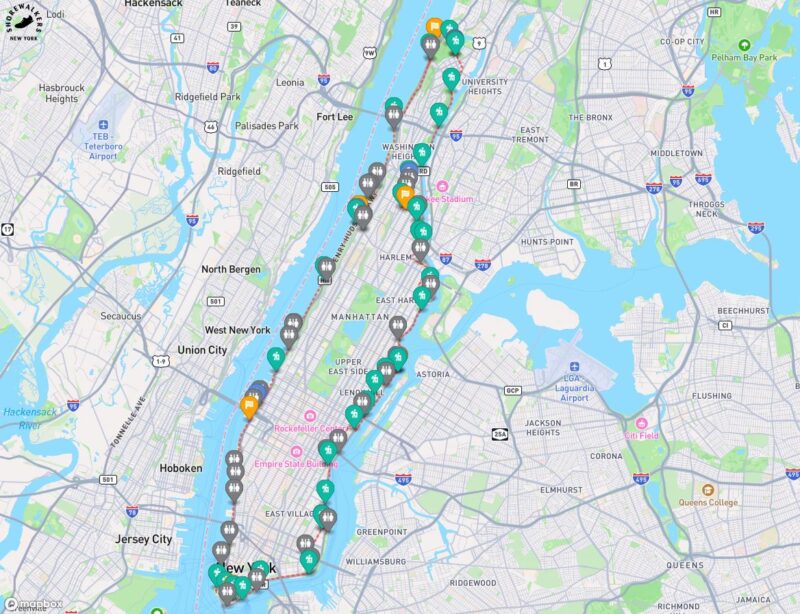 What To Expect Walking The Great Saunter: 32 Miles Around Manhattan ...